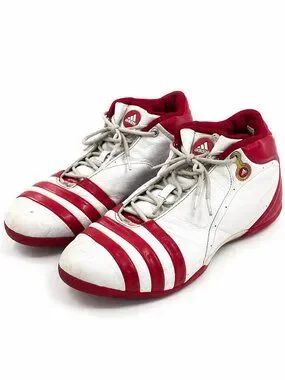 adidas | Shoes | Adidas Ts Commander White Red Basketball Shoes Mens ...